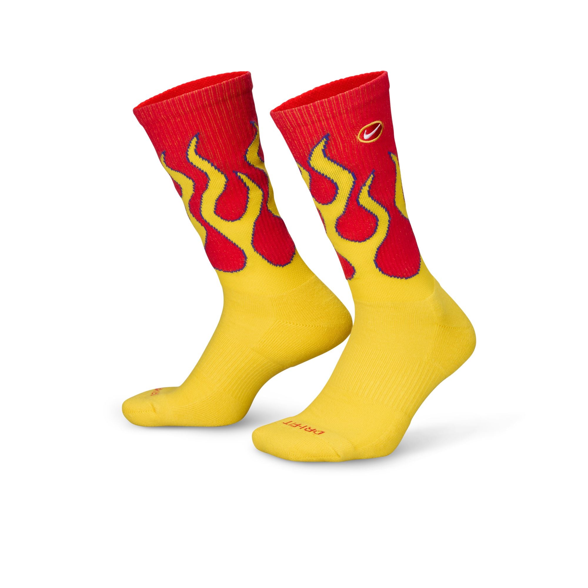 Nike Everyday Plus Cushioned Crew Socks "Red"